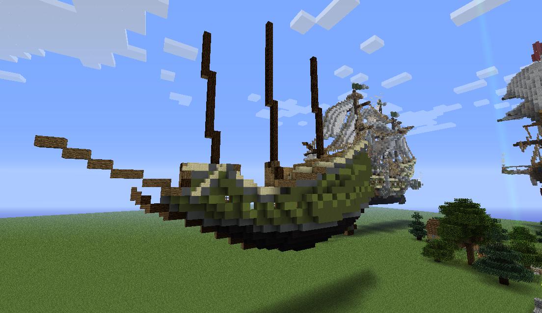 18th-Century ~Woodland Ship~ (MadeUp) Minecraft Map