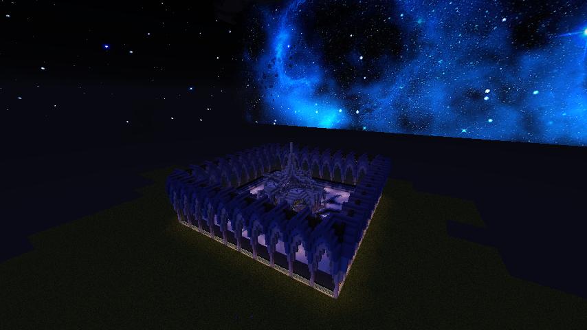 Ice themed server spawn Minecraft Map