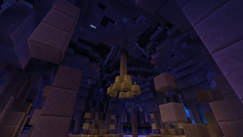 Ice themed server spawn Minecraft Map