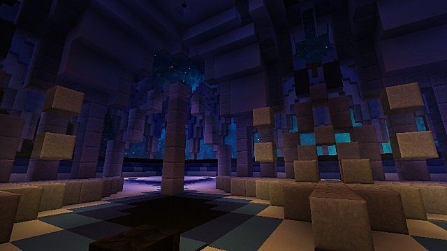Ice themed server spawn Minecraft Map