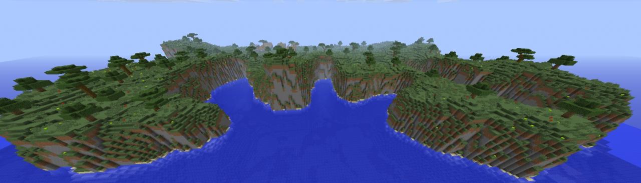 Plug and play savannah island Minecraft Map