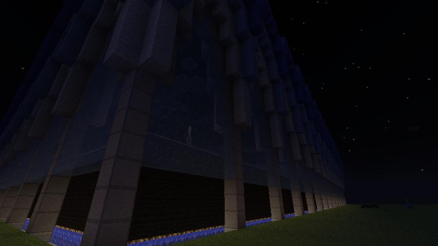 Ice themed server spawn Minecraft Map