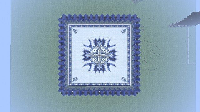 Ice themed server spawn Minecraft Map