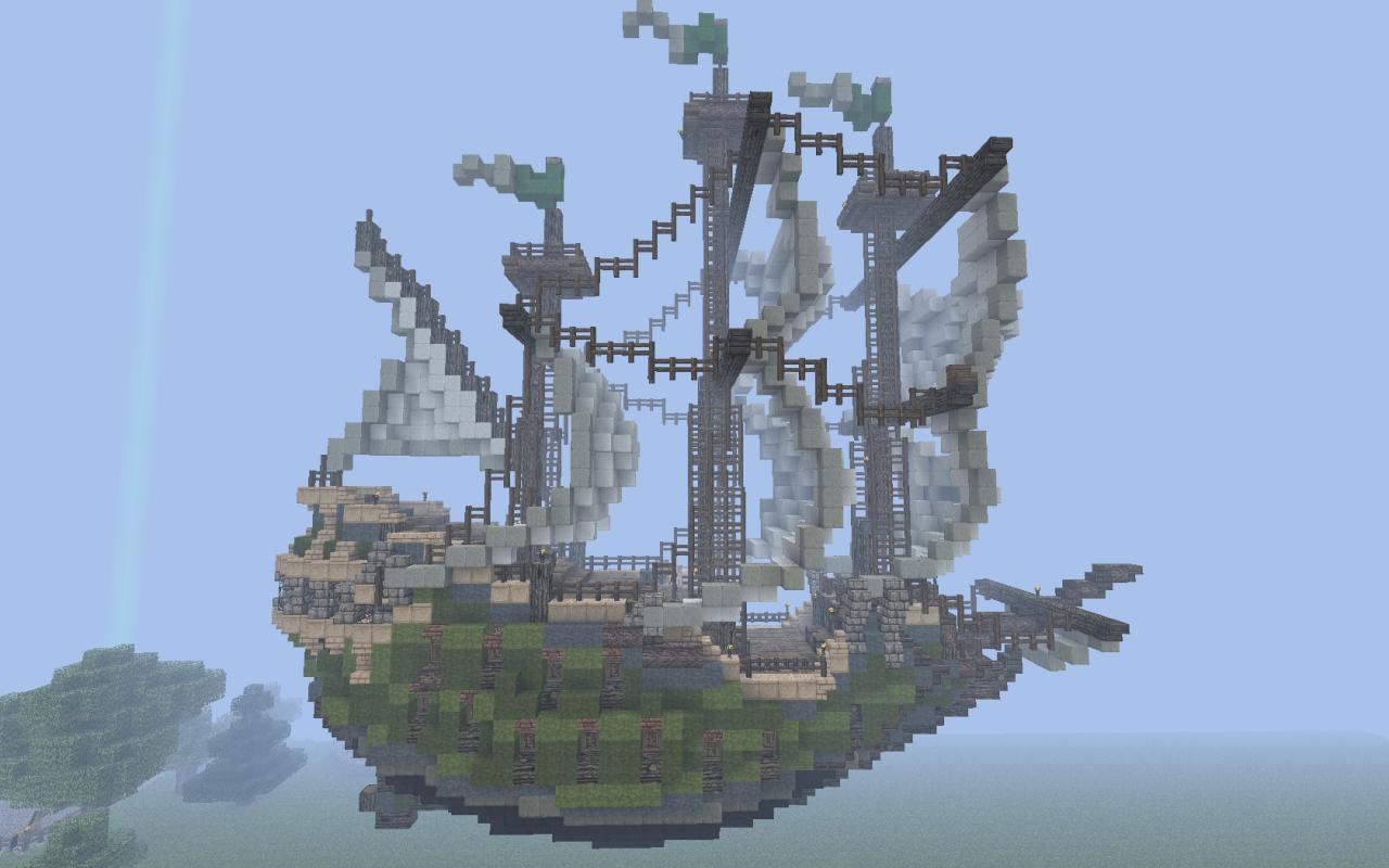 18th-Century ~Woodland Ship~ (MadeUp) Minecraft Map