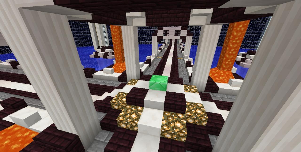 Custom Server Spawn! [Nether Based Theme] Minecraft Map