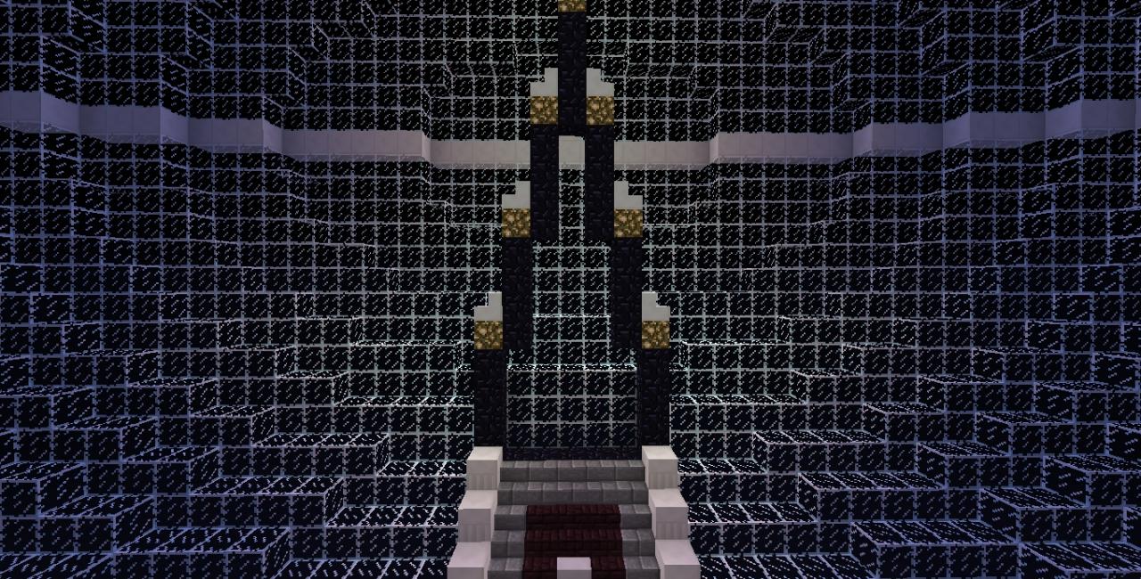 Custom Server Spawn! [Nether Based Theme] Minecraft Map