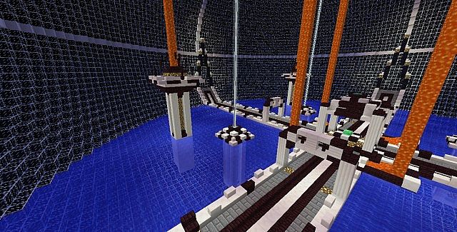 Custom Server Spawn! [Nether Based Theme] Minecraft Map