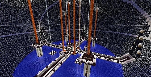 Custom Server Spawn! [Nether Based Theme] Minecraft Map