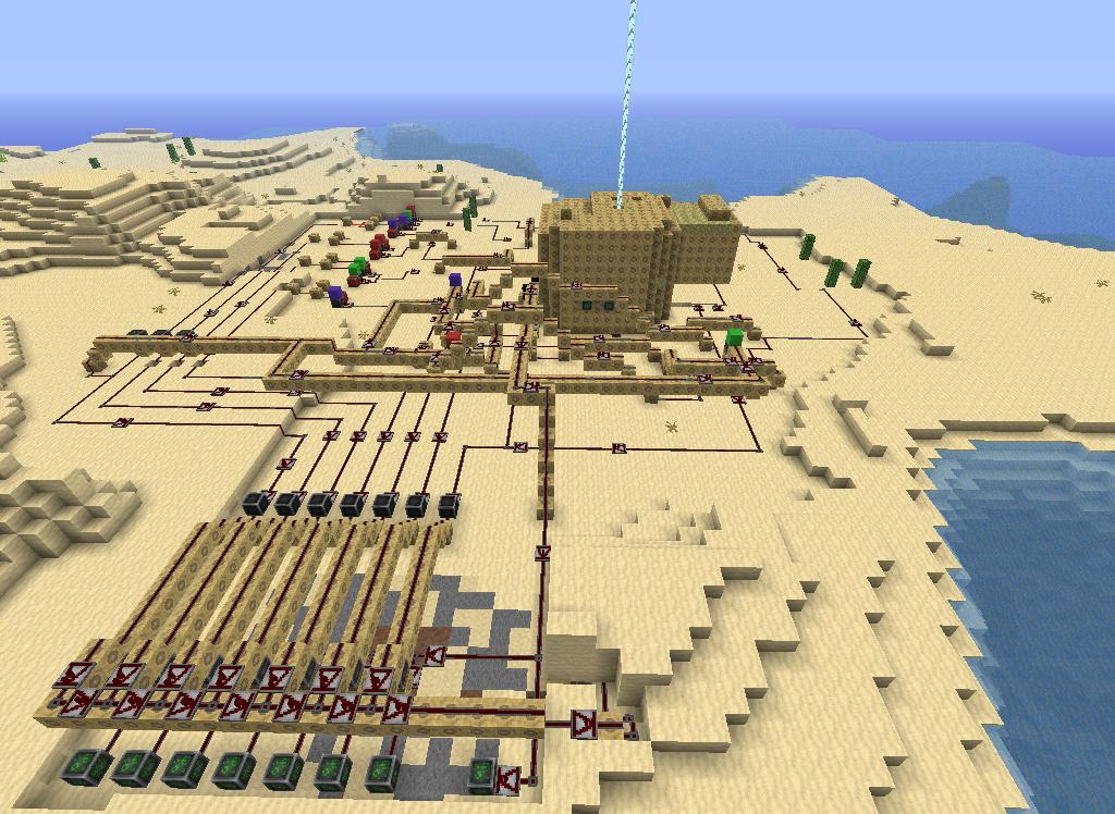 working tardis Minecraft Map