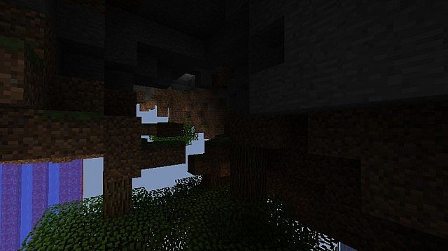 Survival upside down Minecraft Map
