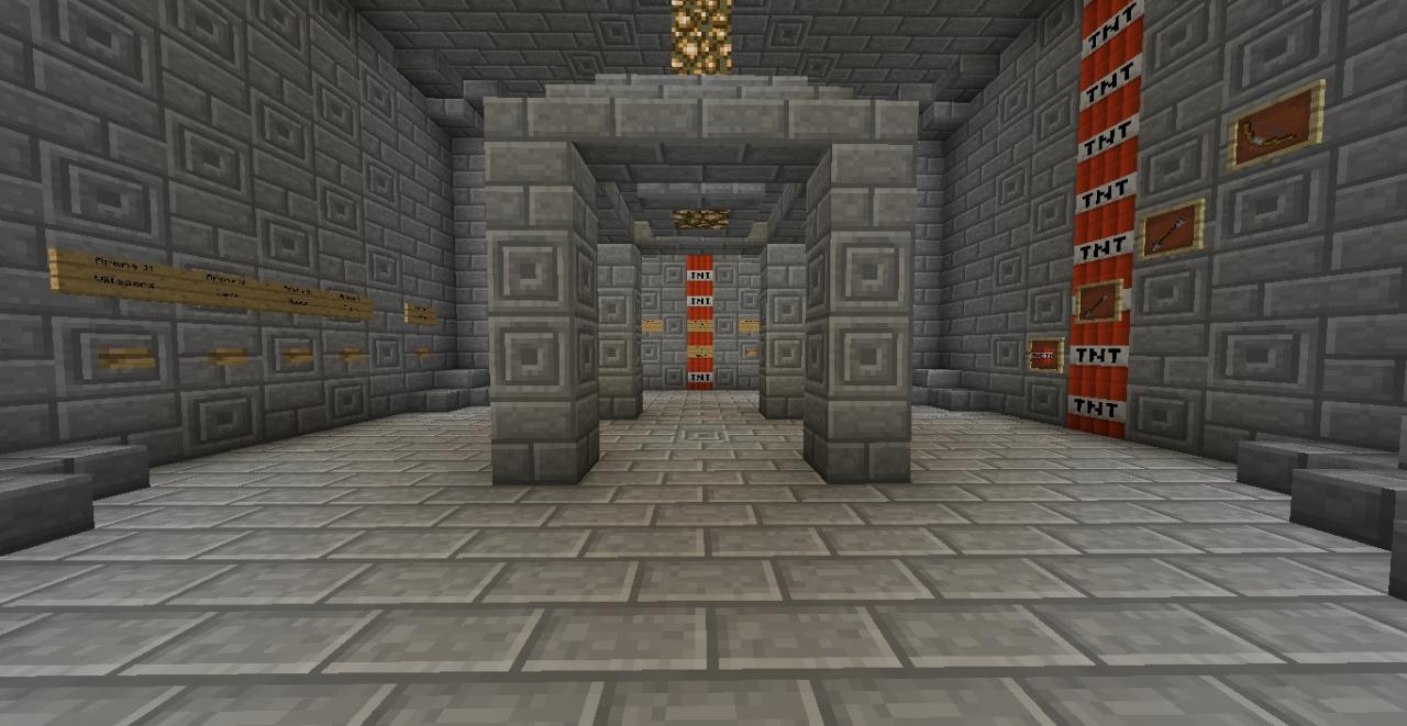 Bow Spleef Arena Minecraft Map