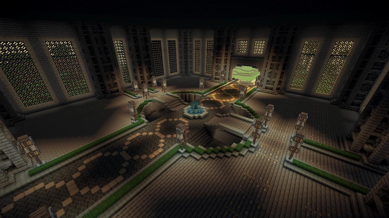 Timelapse: Spawn Minecraft Map
