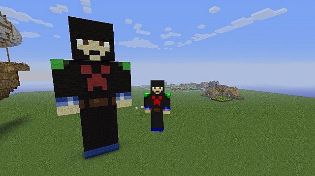 Player Statue Minecraft Map
