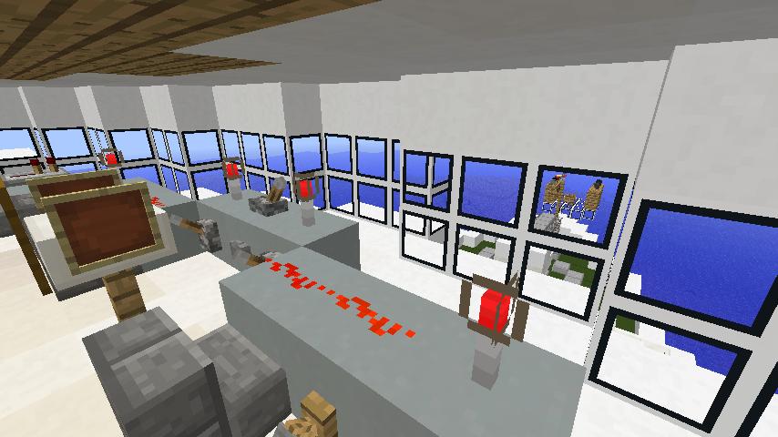 THE RAY- A Minecraft Cruise Ship (Finished, At Sea) Minecraft Map