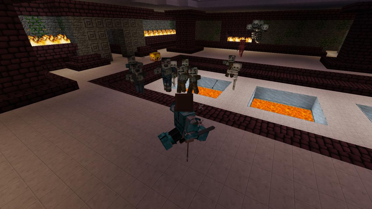 Nether Fight Minecraft Map