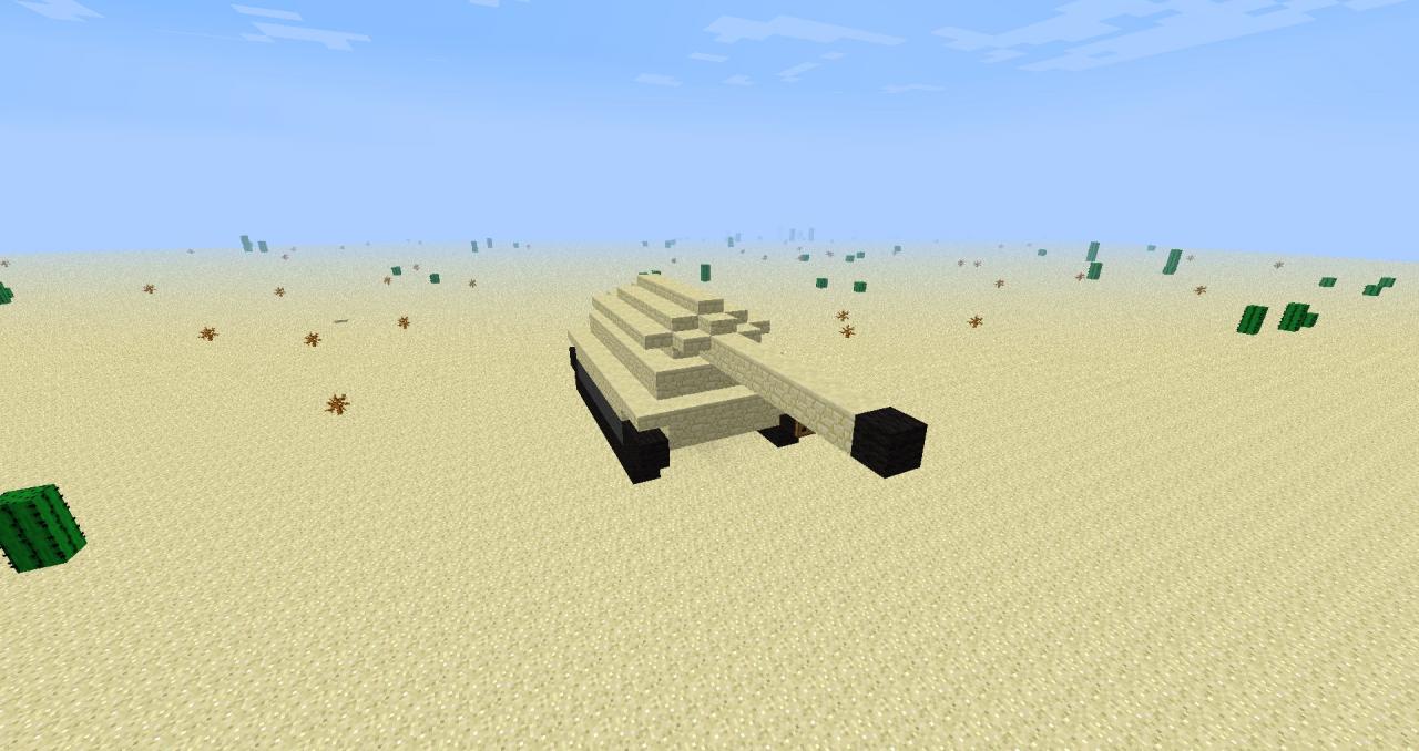 M1A2 Abrams Main Battle tank Minecraft Map