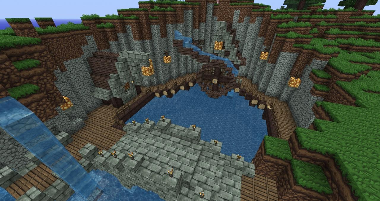 Water mill Minecraft Map