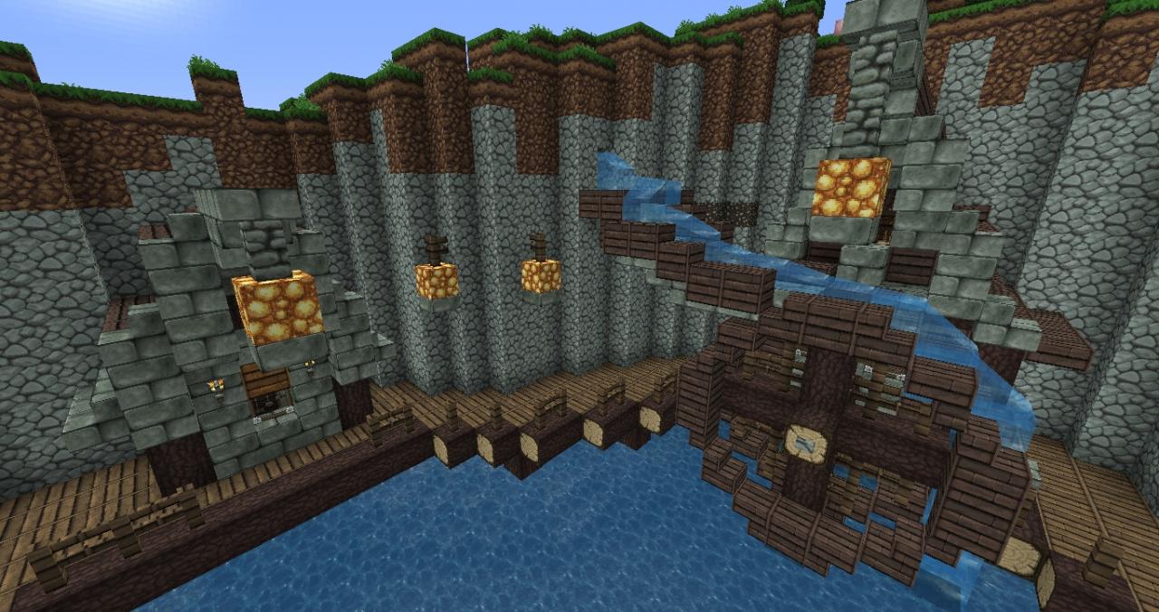 Water mill Minecraft Map