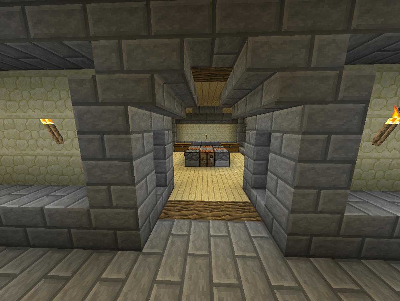 Sand Dwarven Stronghold Minecraft Map