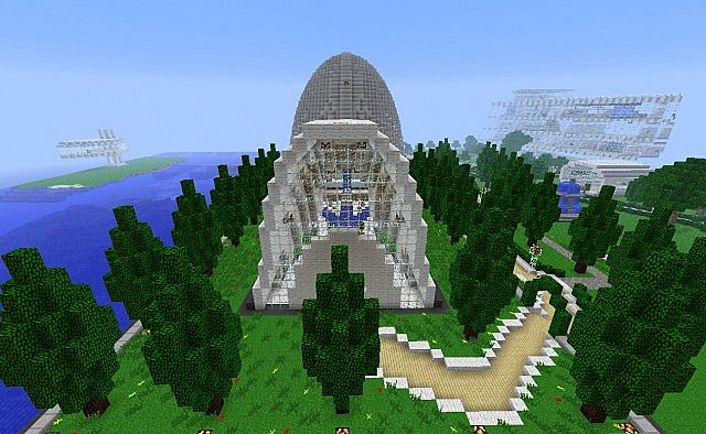 Church of Venus project. Minecraft Map