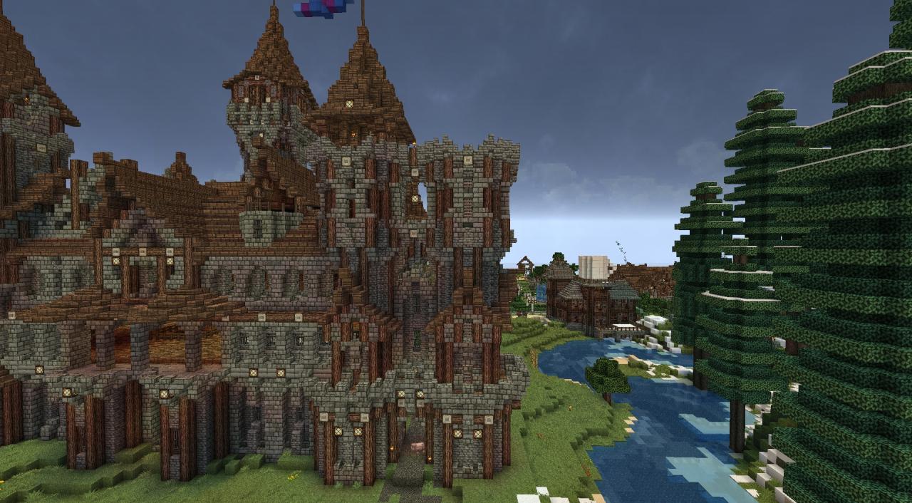 Medeival Castle Minecraft Map