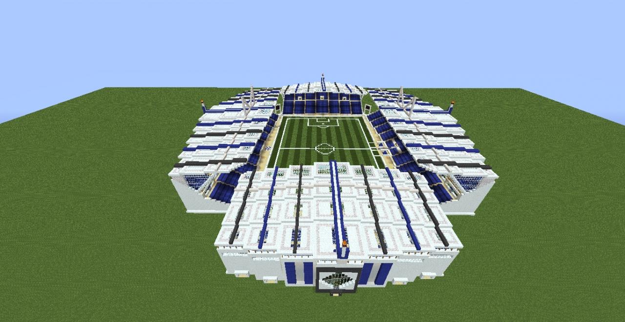 New Football Stadium (Own Design) Minecraft Map