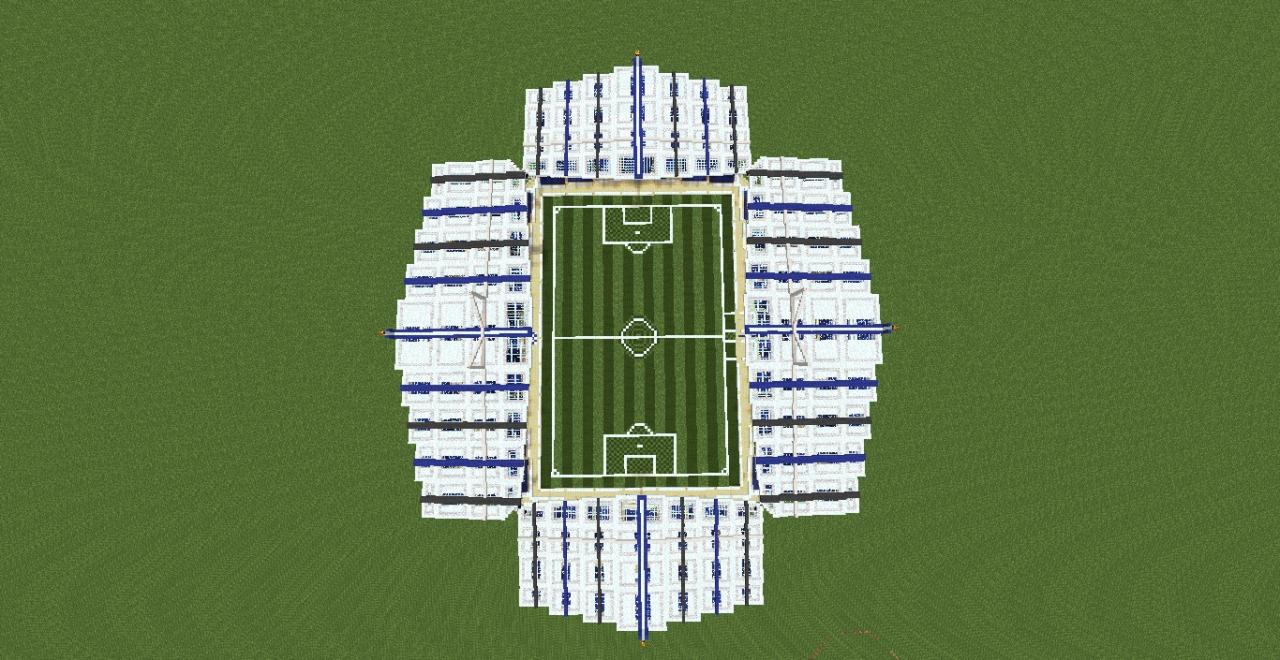 New Football Stadium (Own Design) Minecraft Map