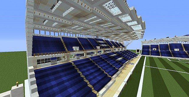 New Football Stadium (Own Design) Minecraft Map