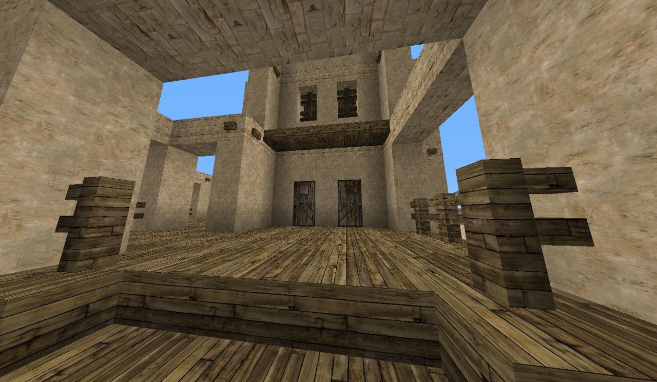 Desert House Minecraft Map