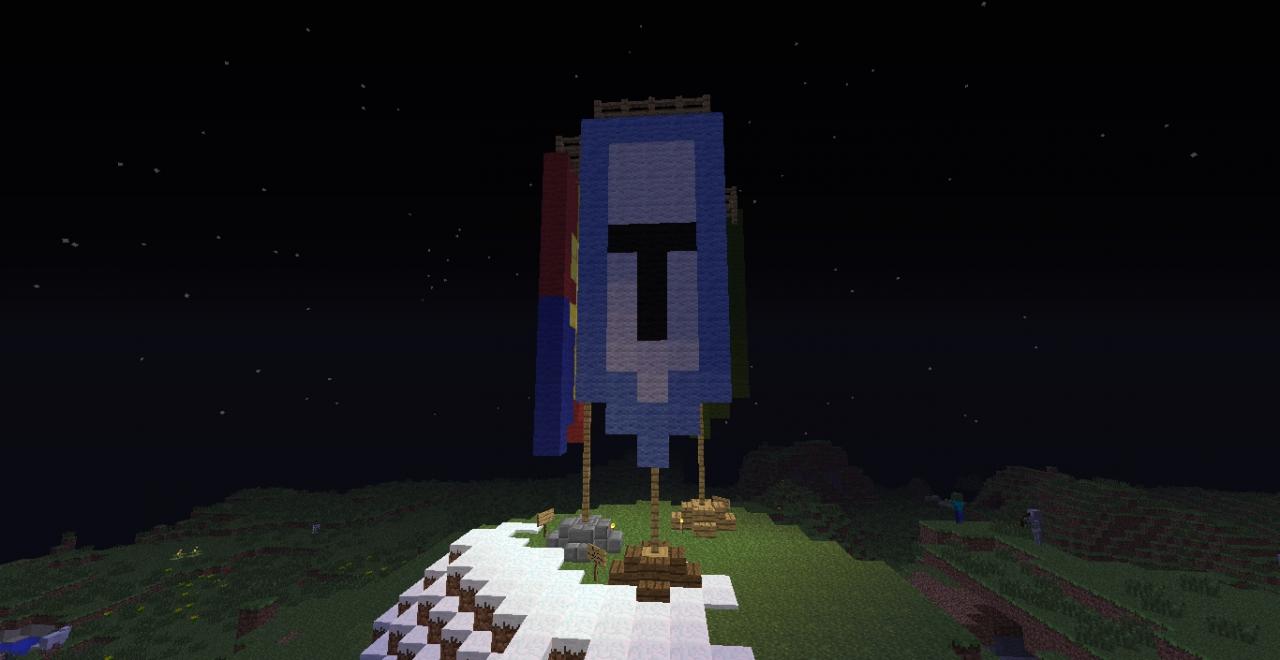DAoC Flag / Banner Pack 1 Minecraft Map
