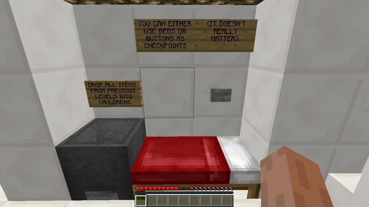 The Test Chambers Minecraft Map