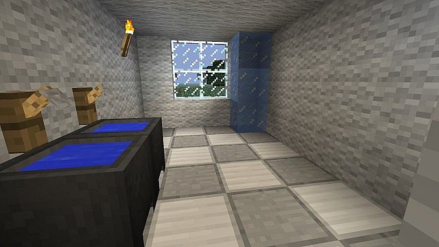 Modern Minecraft House - Basement, Rooms, Pool etc. Minecraft Map
