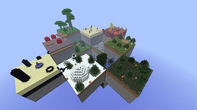 Triangle Islands - Minecraft Survival/Adventure Sky Map v.1 Minecraft Map