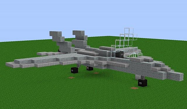 Boeing F/A-18 Super Hornet Minecraft Map