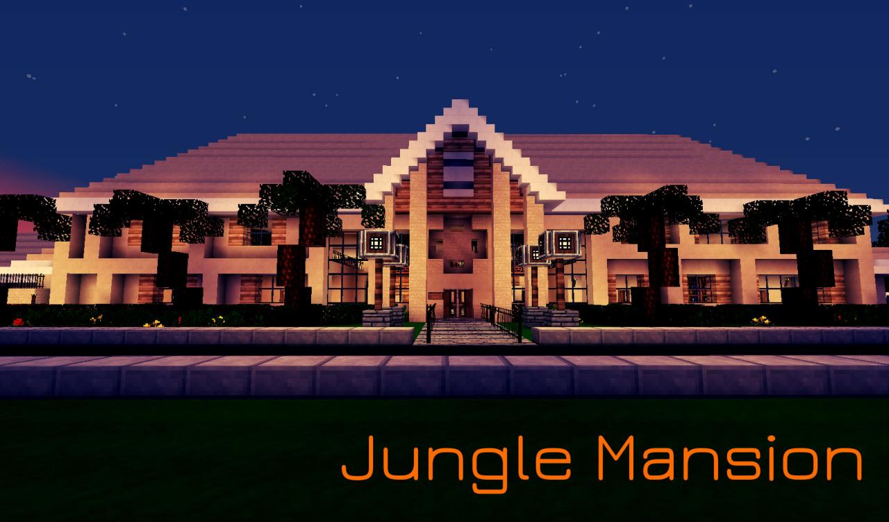Jungle Mansion Minecraft Map