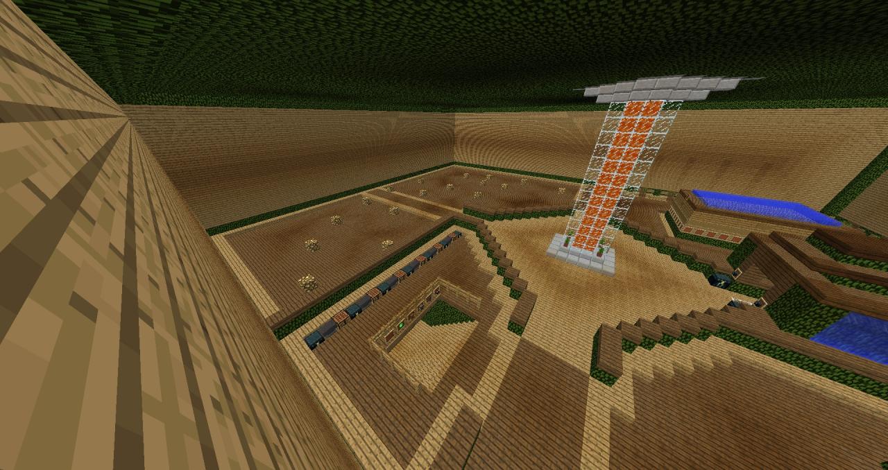 Tree Spawn Beta 1.0 Minecraft Map