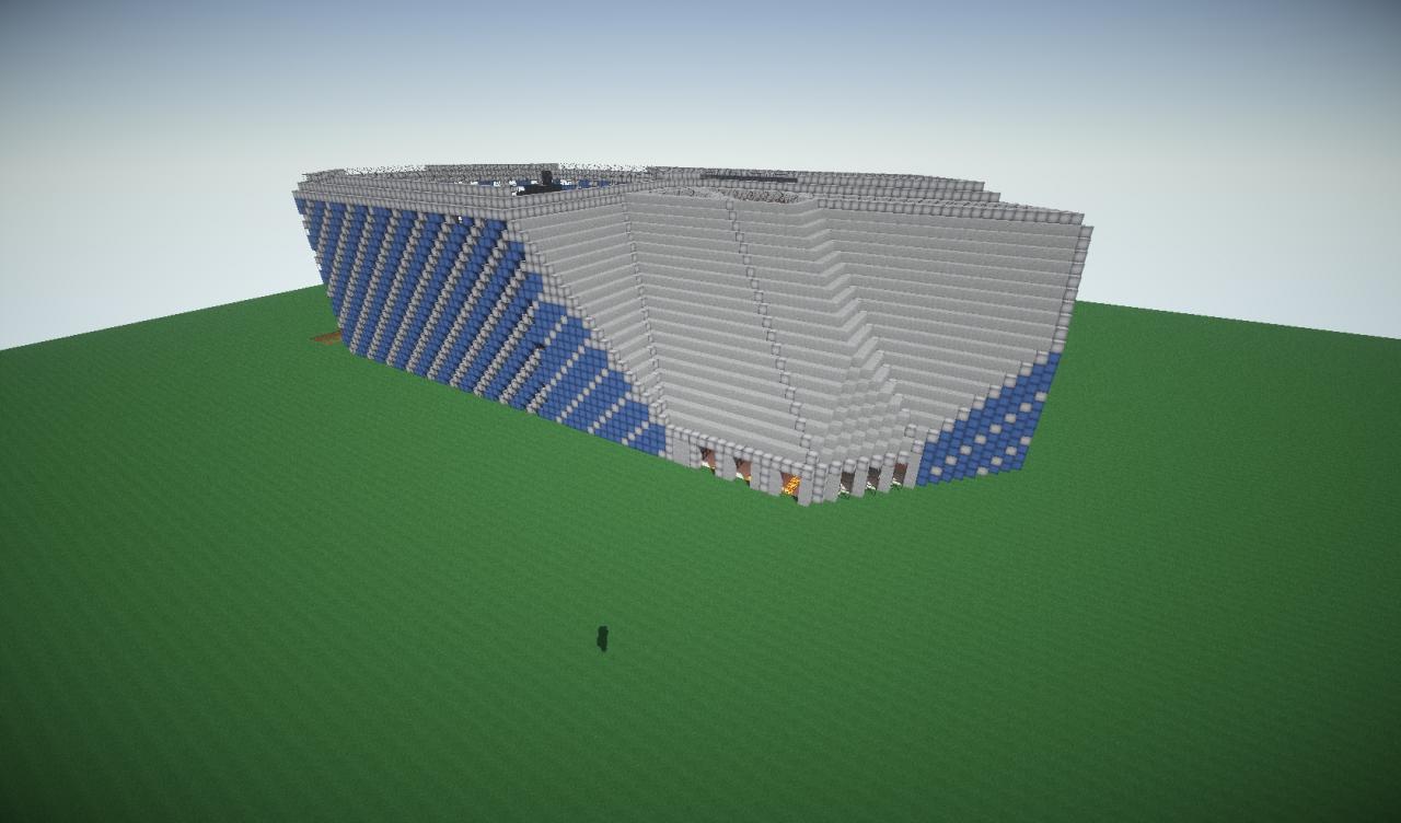 Huge Basketball Stadium/Arena Minecraft Map