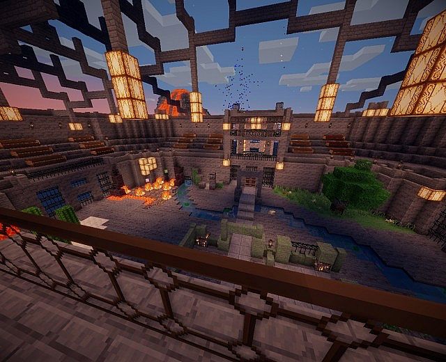 Castle Town Minecraft Map