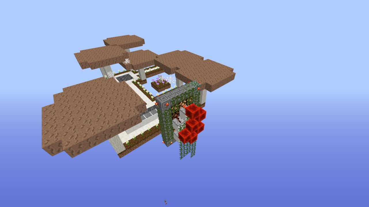 1.7 Snapshot 1 Digit Small Display Example Minecraft Map