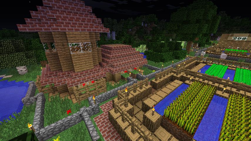 Livin`Peacefully[Small] Minecraft Map