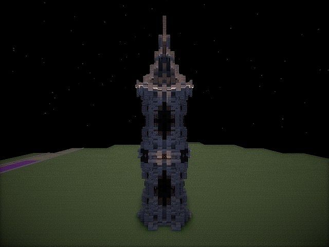 Ingreda. Gothic Tower Minecraft Map