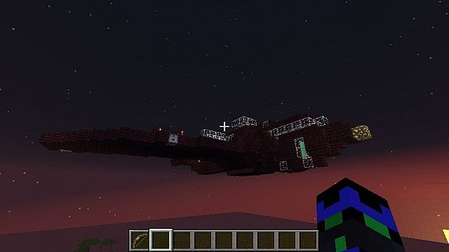 bomber plane Minecraft Map