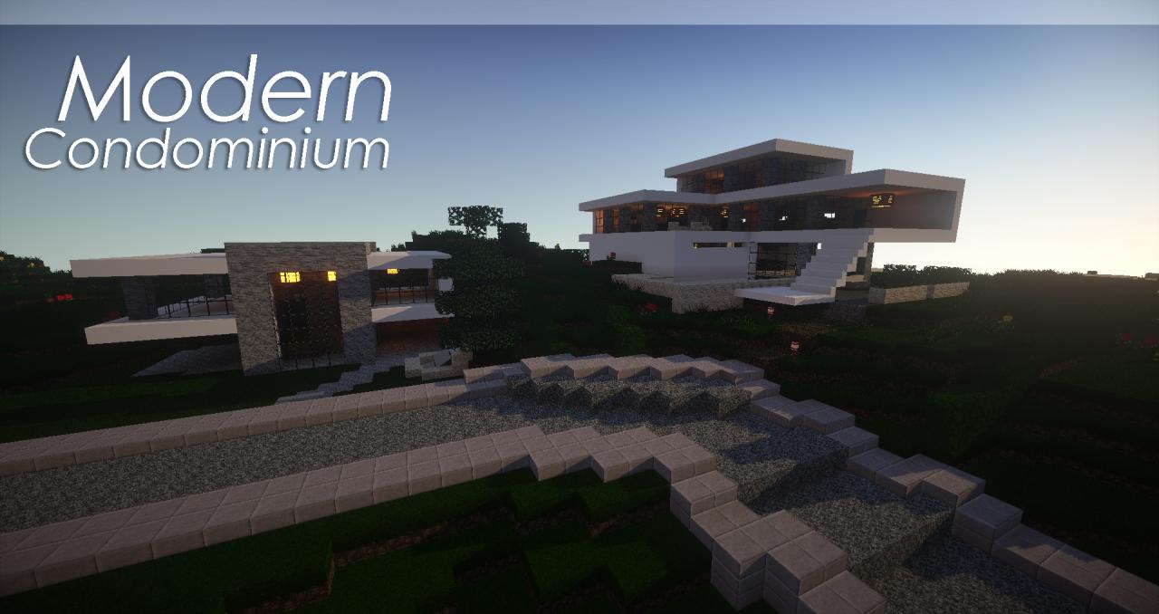 Modern condominium Minecraft Map