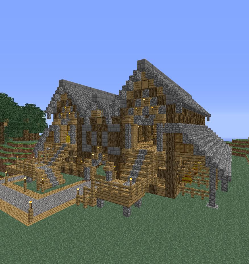 Barn - Survival Build Minecraft Map