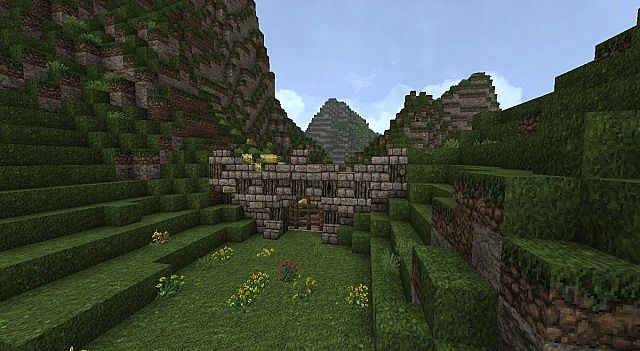 Small medieval estate Minecraft Map