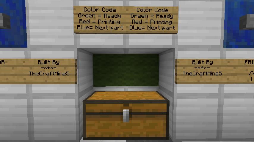 Minecraft Printer! Minecraft Map