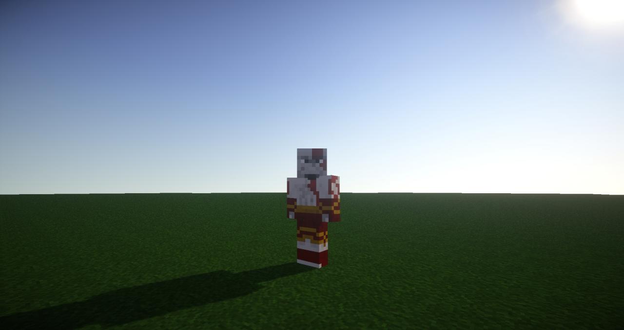 Kratos Skin Minecraft Map