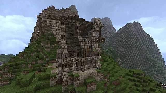 Small medieval estate Minecraft Map