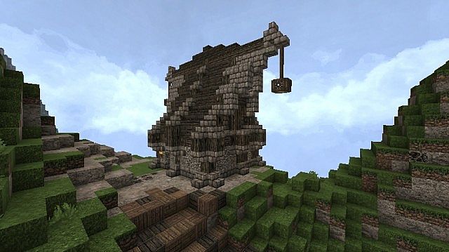 Small medieval estate Minecraft Map