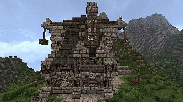 Small medieval estate Minecraft Map